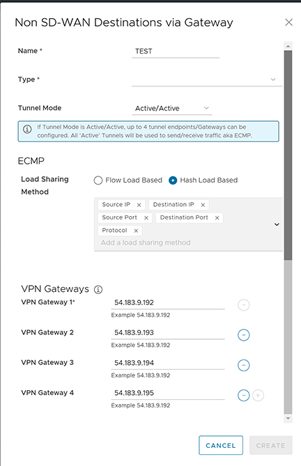 VeloCloud SD-WAN 6.4 - Administration Guide - Configuring Network Services - Arista